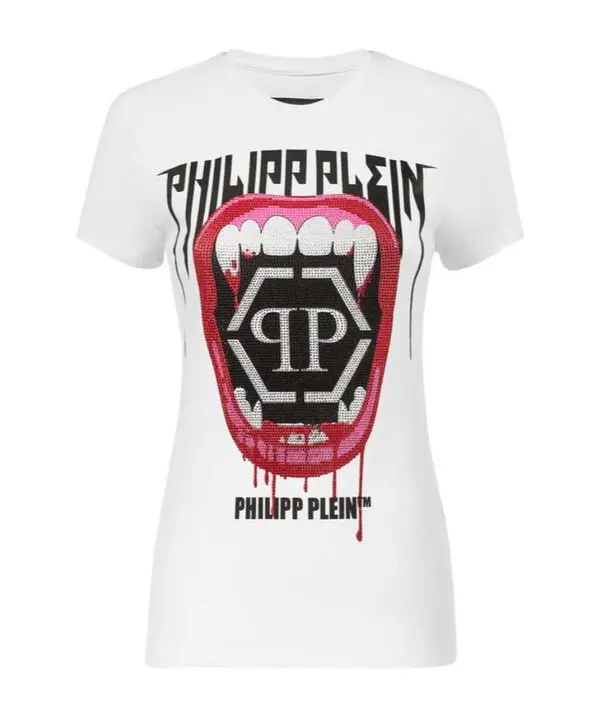 Philipp Plein Logo Details T-shirt - White