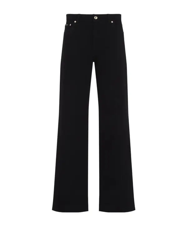 Dolce & Gabbana Straight-leg Jeans - Black