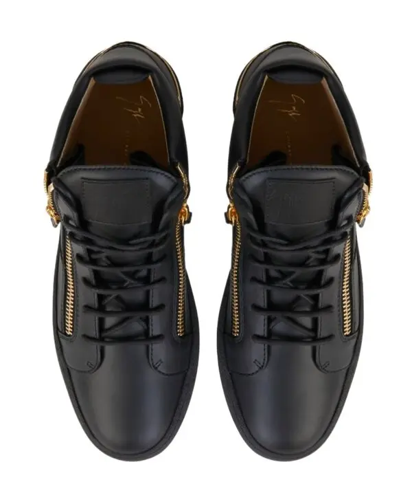 GIUSEPPE ZANOTTI High-top Skate Sneakers With Zip Detail