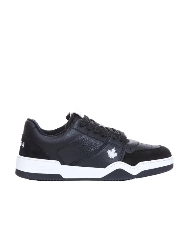 Dsquared2 Low-top Sneakers With Logo Embroidery