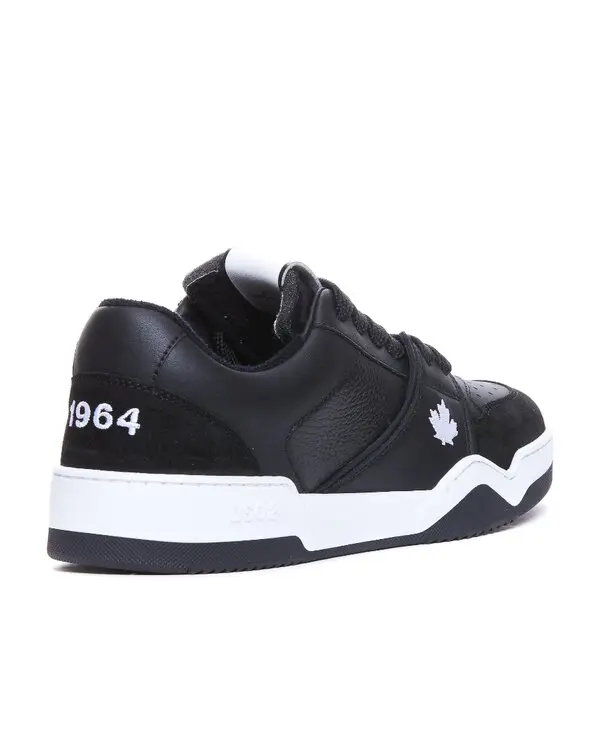 Dsquared2 Low-top Sneakers With Logo Embroidery