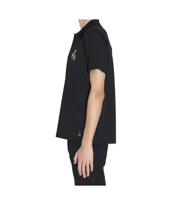 Fendi Logo Detailed Short-sleeved Polo Shirt