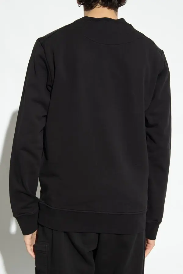 Stone Island Printed Logo Crewneck Sweatshirt