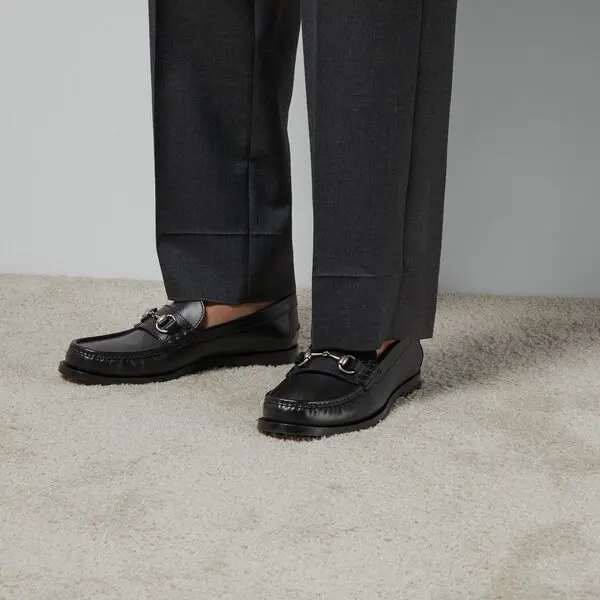 Gucci Horsebit Detailed Loafers