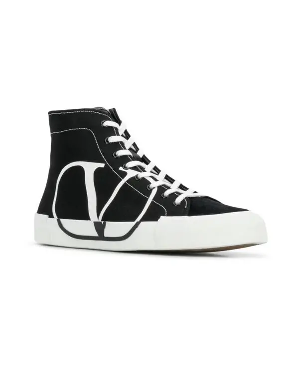 Valentino Garavani Tricks High-top Canvas Sneakers