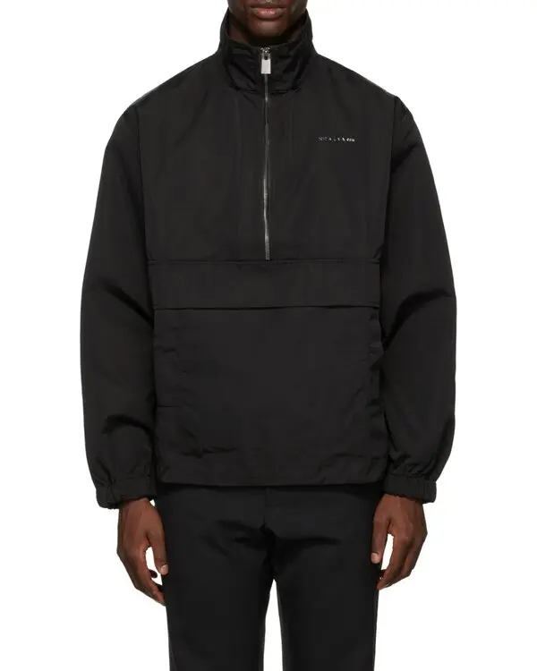 1017 Alyx 9sm Logo Plaque High-neck Windbreaker