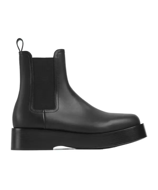 Bottega Veneta Torino Chelsea Ankle Boots - Black