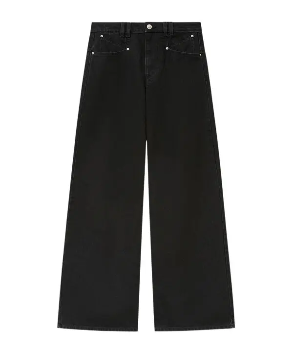Isabel Marant Étoile Wide-leg Belted Trousers