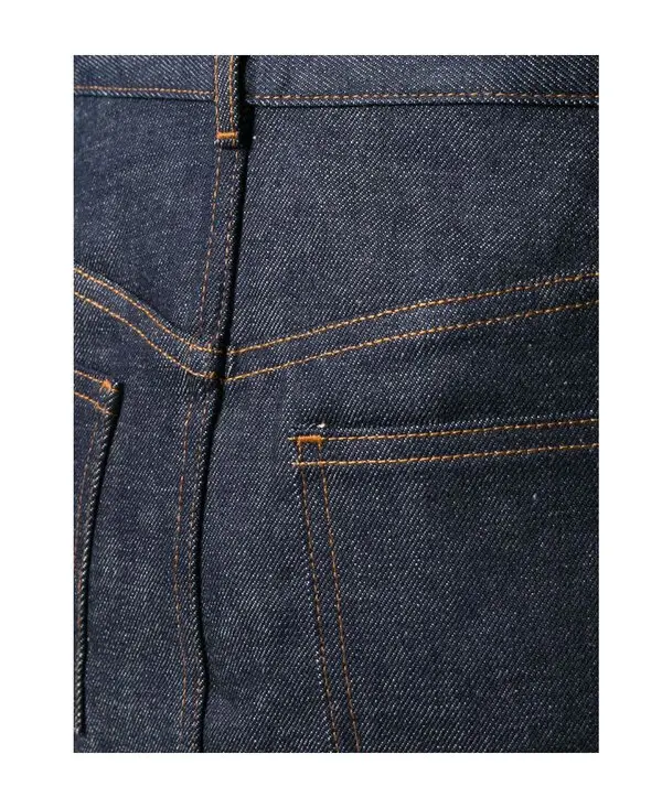A.p.c. High Waist Mini Denim Skirt