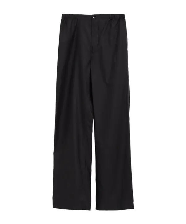 Celine Triomphe Embroidered Straight Leg Trousers