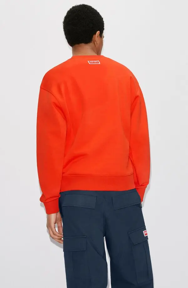 Kenzo Embroidered Tiger Crewneck Sweatshirt - Red