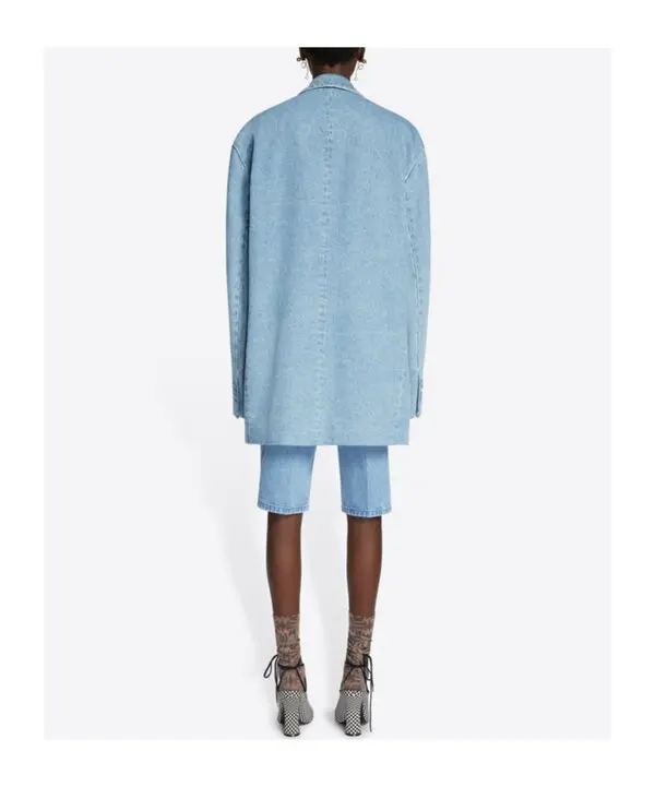 Dries Van Noten Double-breasted Denim Blazer