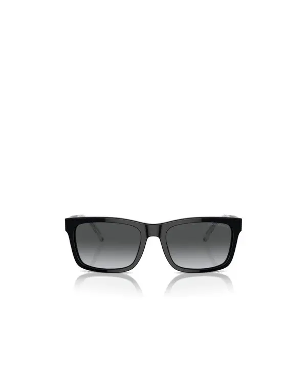 Emporio Armani Rectangular Frame Sunglasses - Black