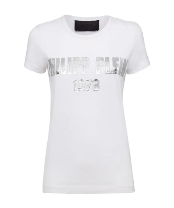 Philipp Plein Logo Details T-shirt - White
