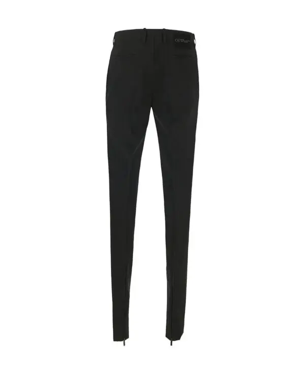 Off-White Logo Patch Trousers