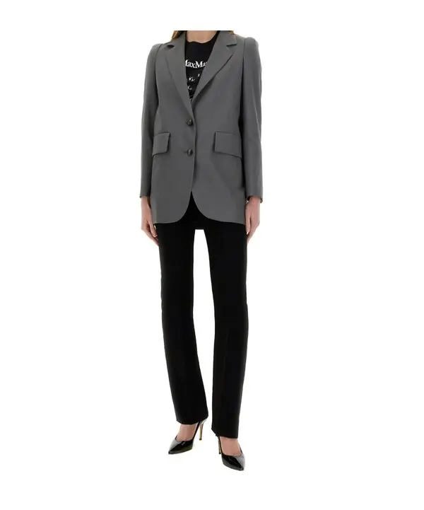 Max Mara Padded Shoulder Blazer
