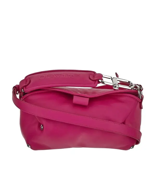 Off-White San Diego Foldover Top Shoulder Bag - Red