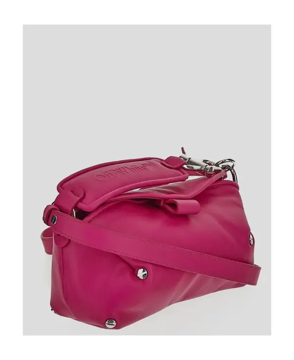 Off-White San Diego Foldover Top Shoulder Bag - Red