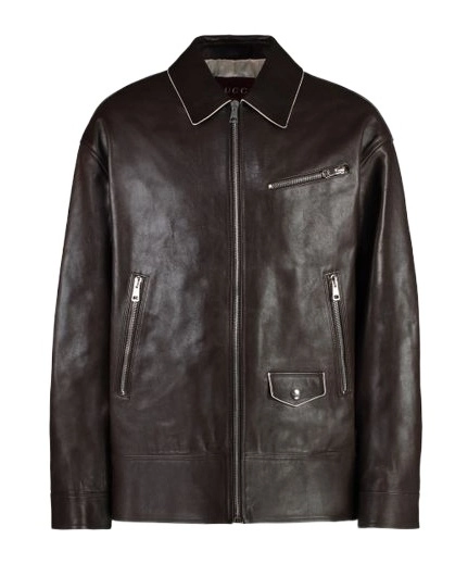 Gucci Collared Zip-up Jacket