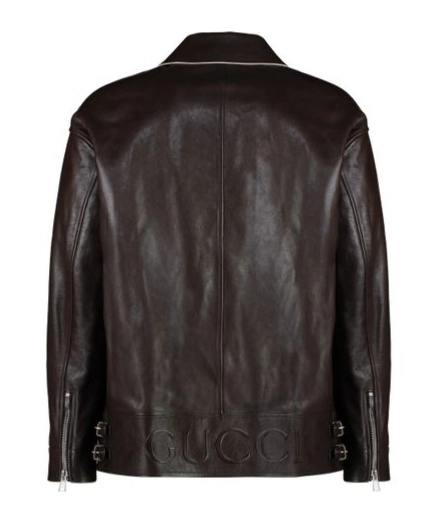 Gucci Collared Zip-up Jacket