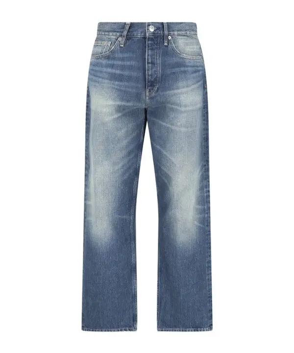 SUNFLOWER Logo-patch Denim Jeans - No