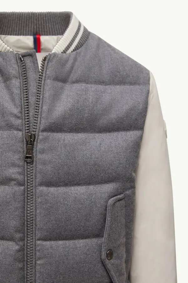 Moncler Alvaro Wool Down Bomber Jacket