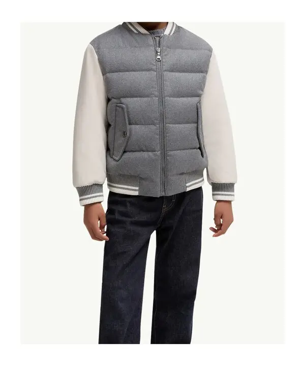 Moncler Alvaro Wool Down Bomber Jacket