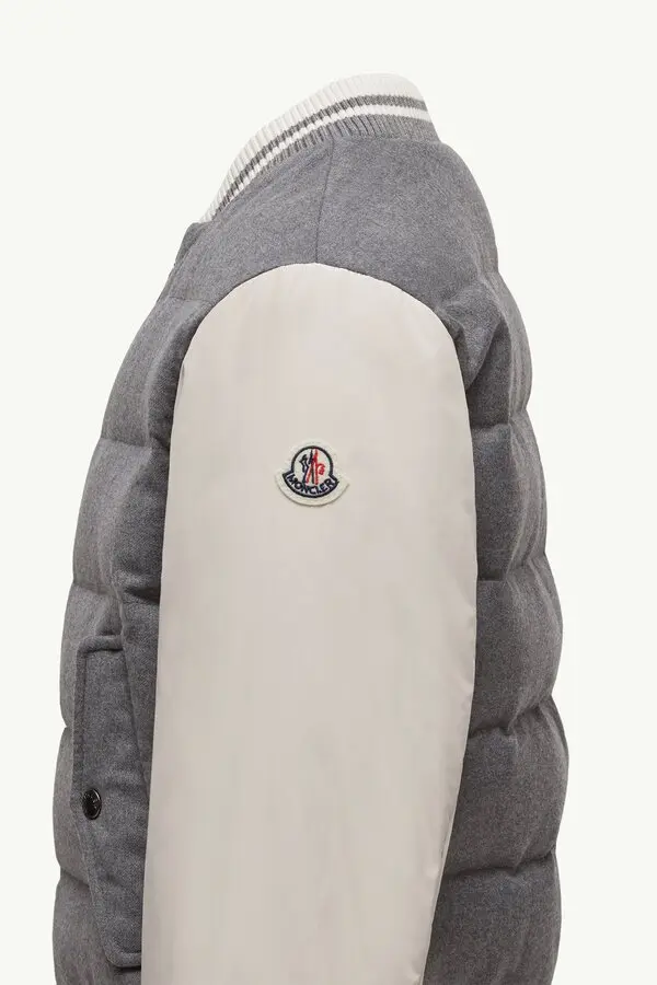 Moncler Alvaro Wool Down Bomber Jacket
