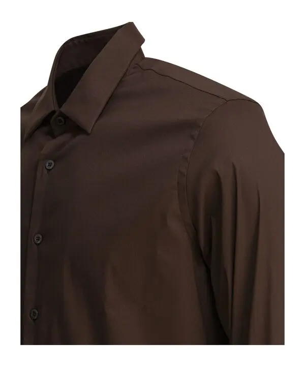 Prada Long-sleeved Poplin Shirt