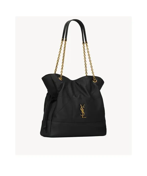 Saint Laurent Jamie 4.3 Logo Plaque Shoulder Bag - Black