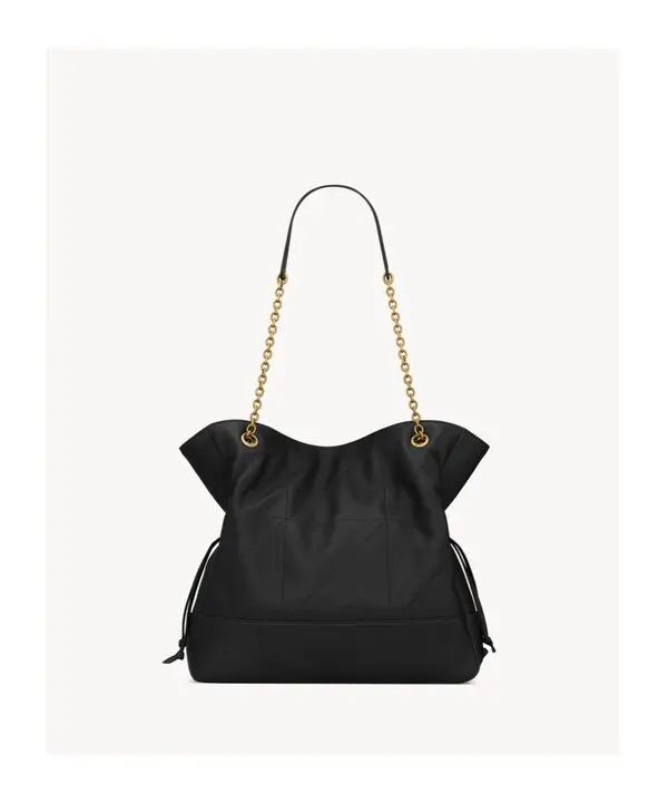Saint Laurent Jamie 4.3 Logo Plaque Shoulder Bag - Black