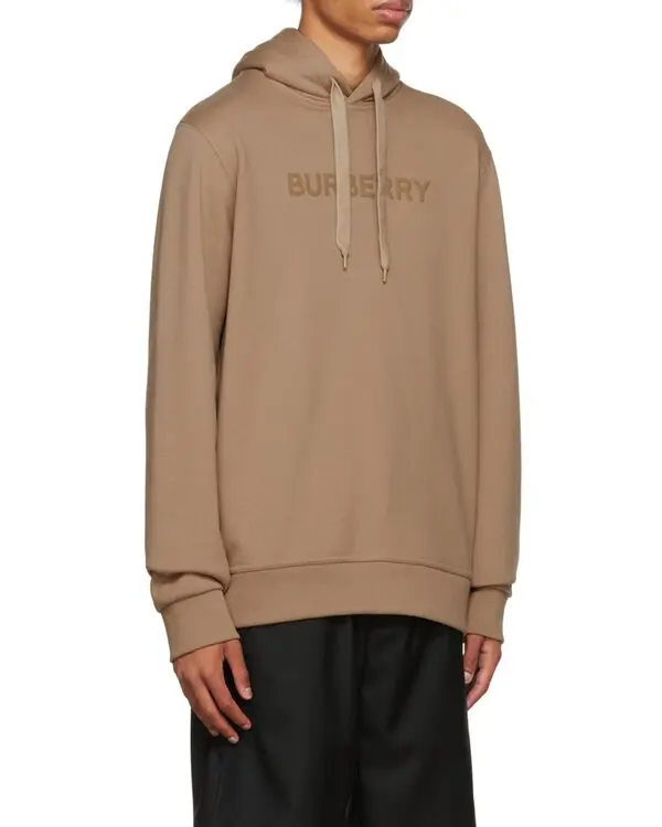 Burberry Ansdel Drawstring Hoodie - Nude