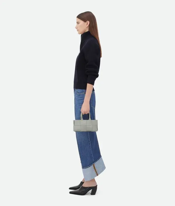 Bottega Veneta Mini Arco Tote Bag - Gray
