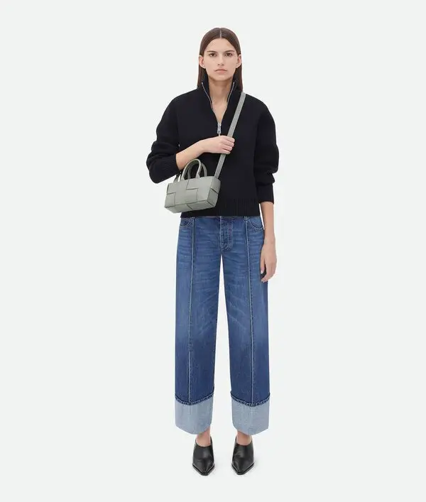 Bottega Veneta Mini Arco Tote Bag - Gray