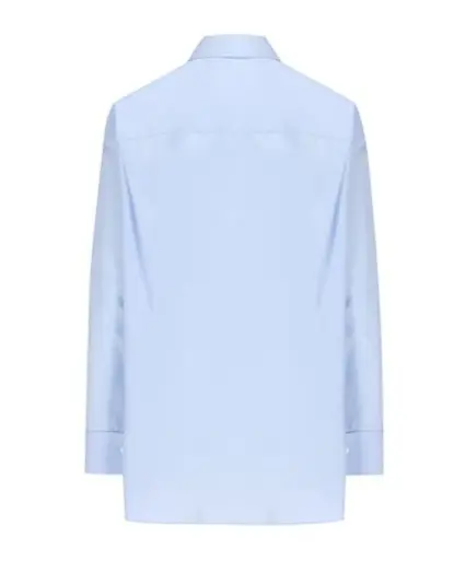 Loewe Curved Hem Buttoned Shirt