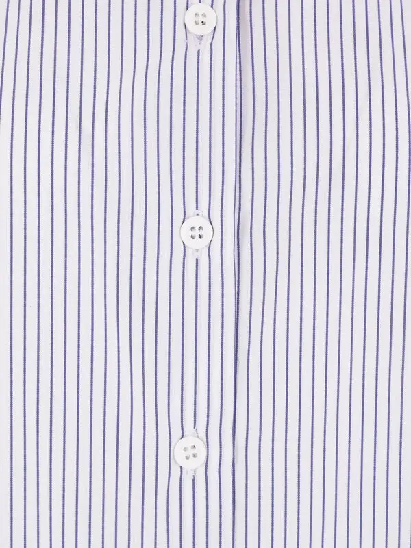 NICCOLO PASQUALETTI Douglas Striped Shirt - Blue