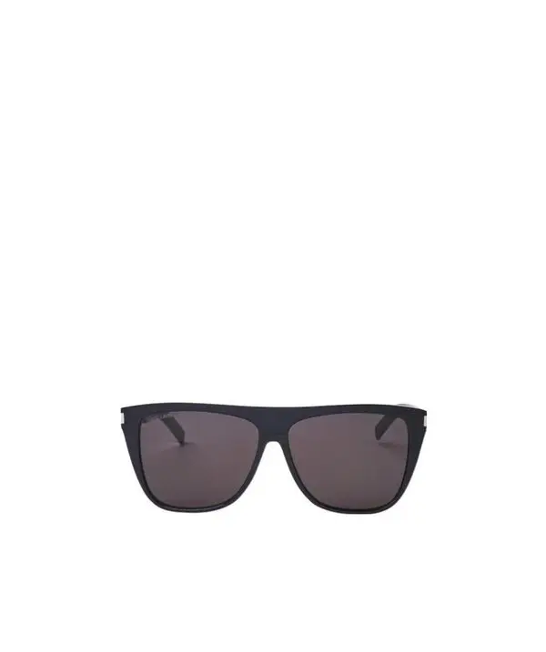 Saint Laurent Logo Sunglasses - Black