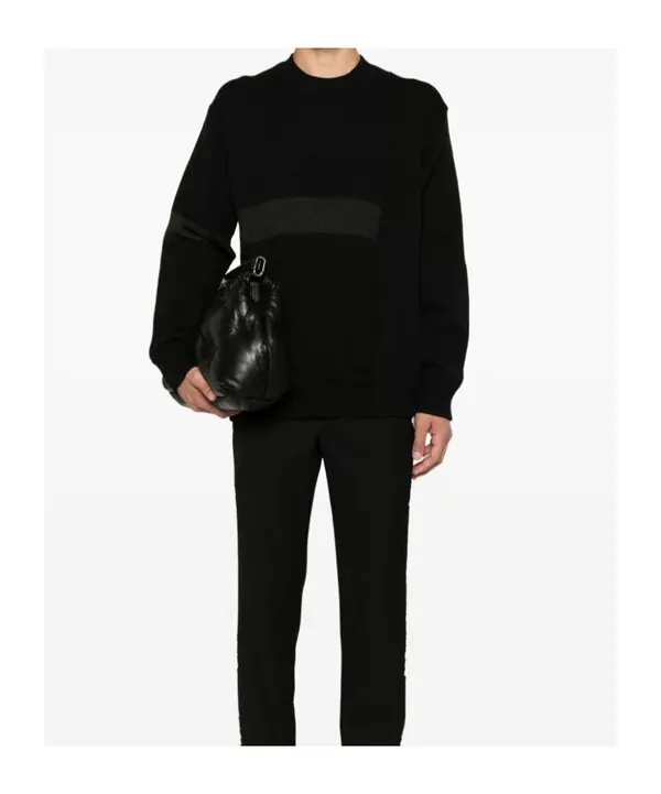 Comme Des Garçons Crewneck Knitted Jumper