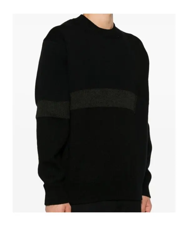 Comme Des Garçons Crewneck Knitted Jumper