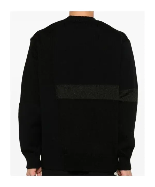 Comme Des Garçons Crewneck Knitted Jumper