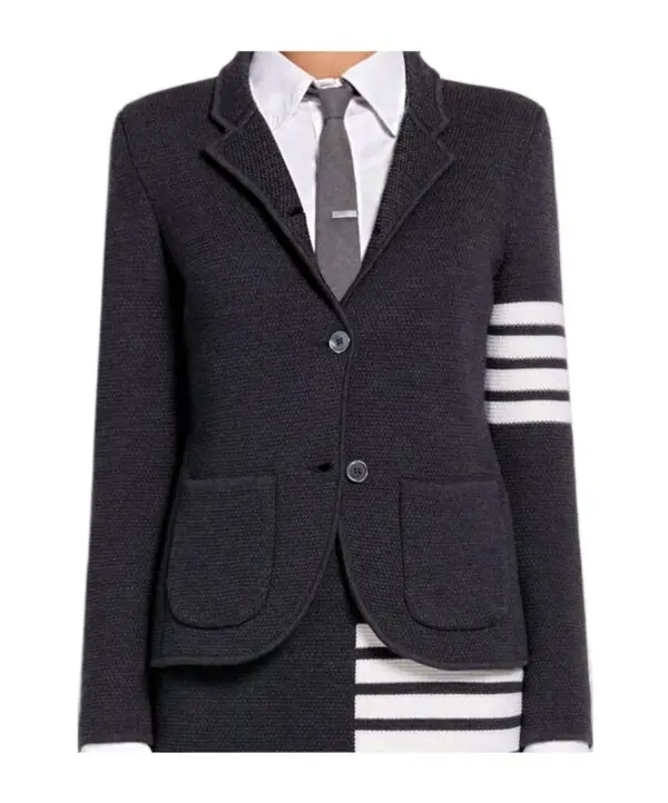 Thom Browne 4-bar Merino Wool Jacket