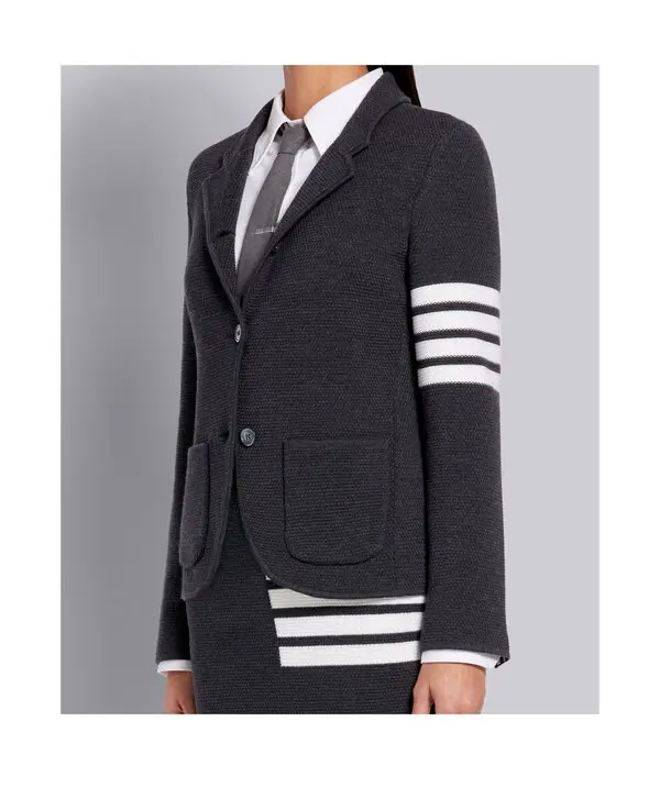 Thom Browne 4-bar Merino Wool Jacket