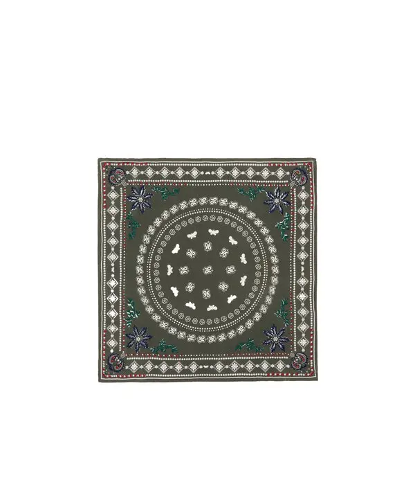 Max Mara Logo Scarf - Khaki