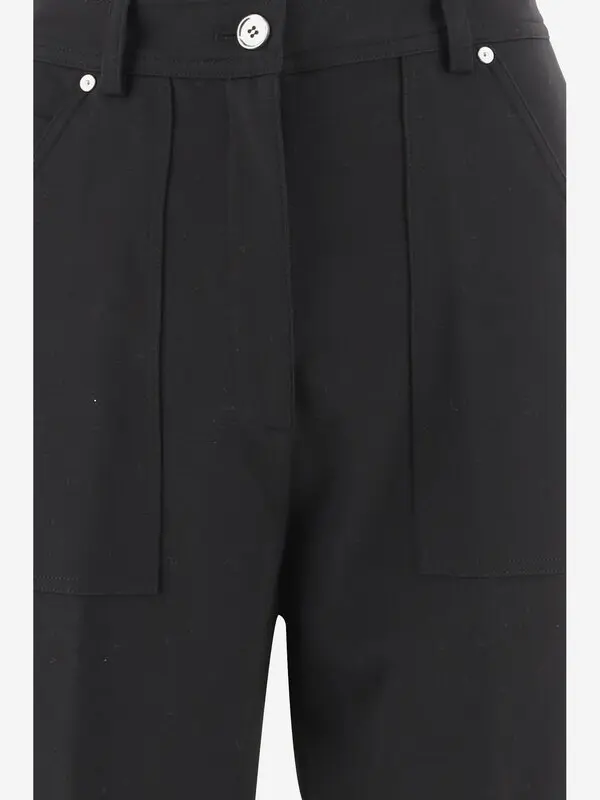 Pinko Regular Fit Straight Leg Pants