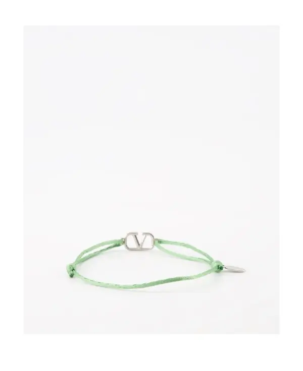 Valentino Garavani Vlogo Signature Cotton Bracelet