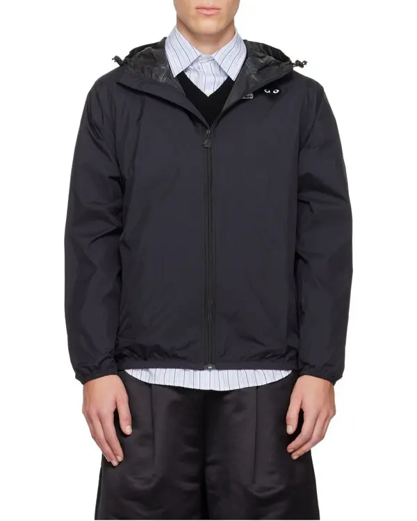 Play Comme Des Garcon Zip Up Hooded Jacket