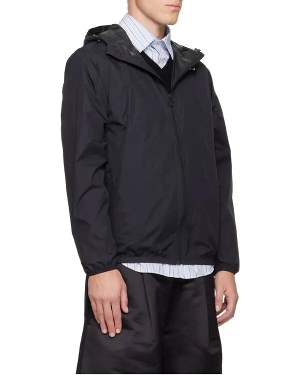 Play Comme Des Garcon Zip Up Hooded Jacket