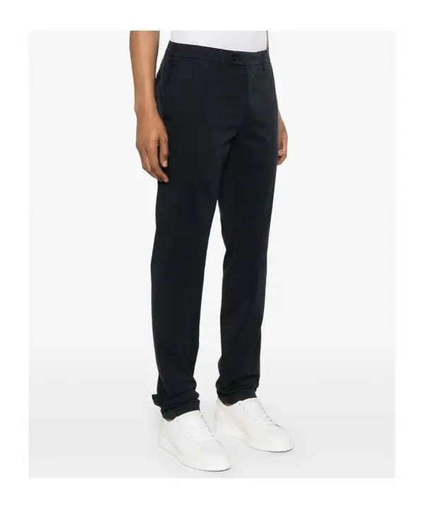Canali Belt Loops Slacks - Black