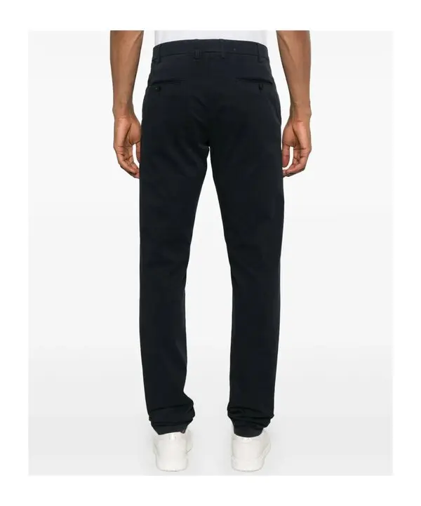 Canali Belt Loops Slacks - Black