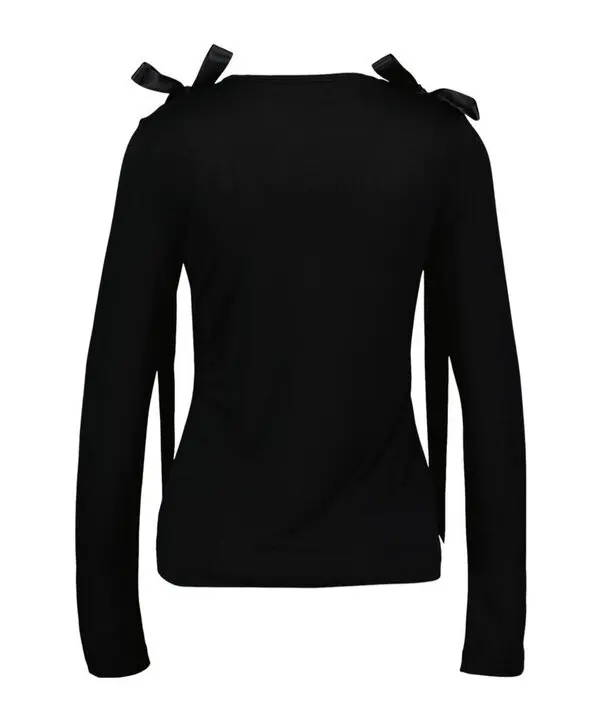 Simone Rocha Long Sleeve T-shirt With Bow Detail